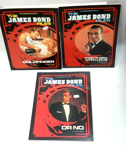1980s James Bond Files Magazine Spotlight Book Collection- Your Choice ...
