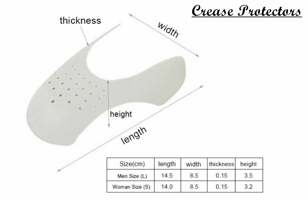 Shoe Shield Crease Trainer Protector Decreaser Airforce Gift Jordan Air ...