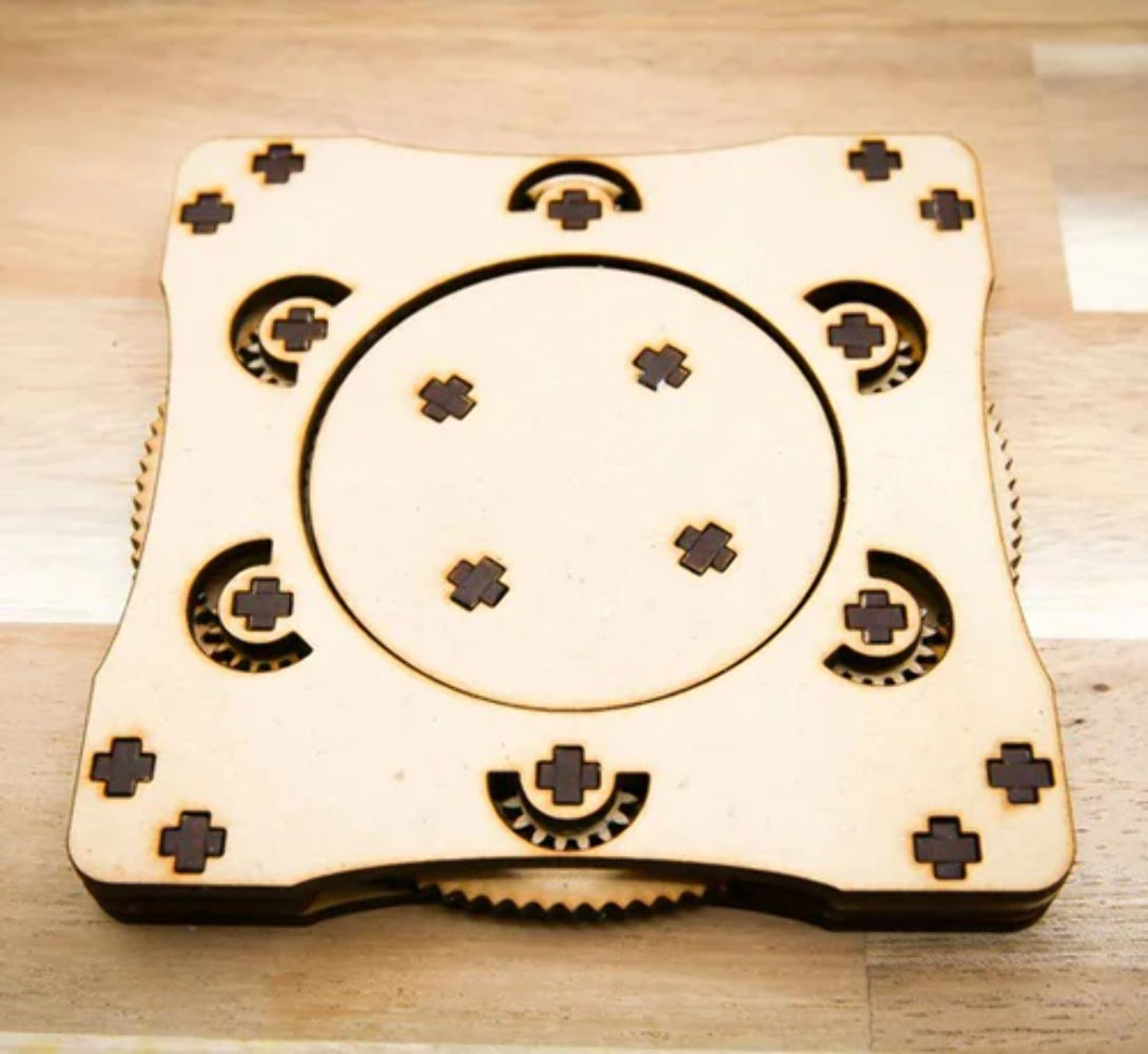 Kinetic Coaster Set 3-Mad Museum-Wooden Coasters | eBay UK