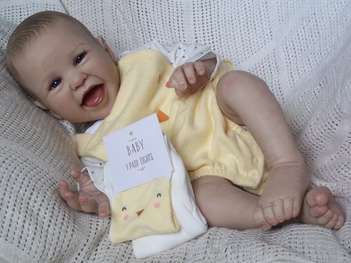 Reborn Baby Girl Doll ~ Jupiter ~ Painted Hair ~ 22" in Length!! | eBay