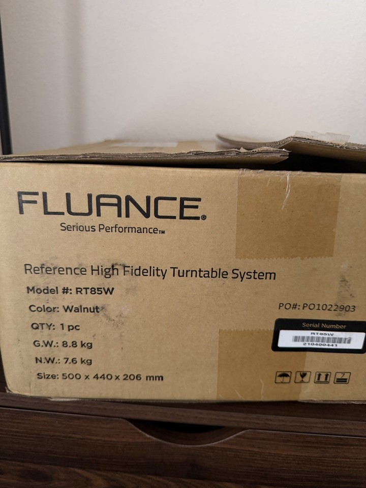 Fluance RT85 Reference High Fidelity Vinyl Turntable (Lightly Used) | eBay