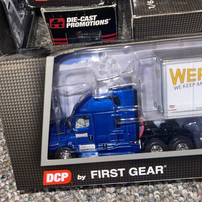 DCP by First Gear 1/64 Werner Power Link Freightliner Tractor/Trailer ...