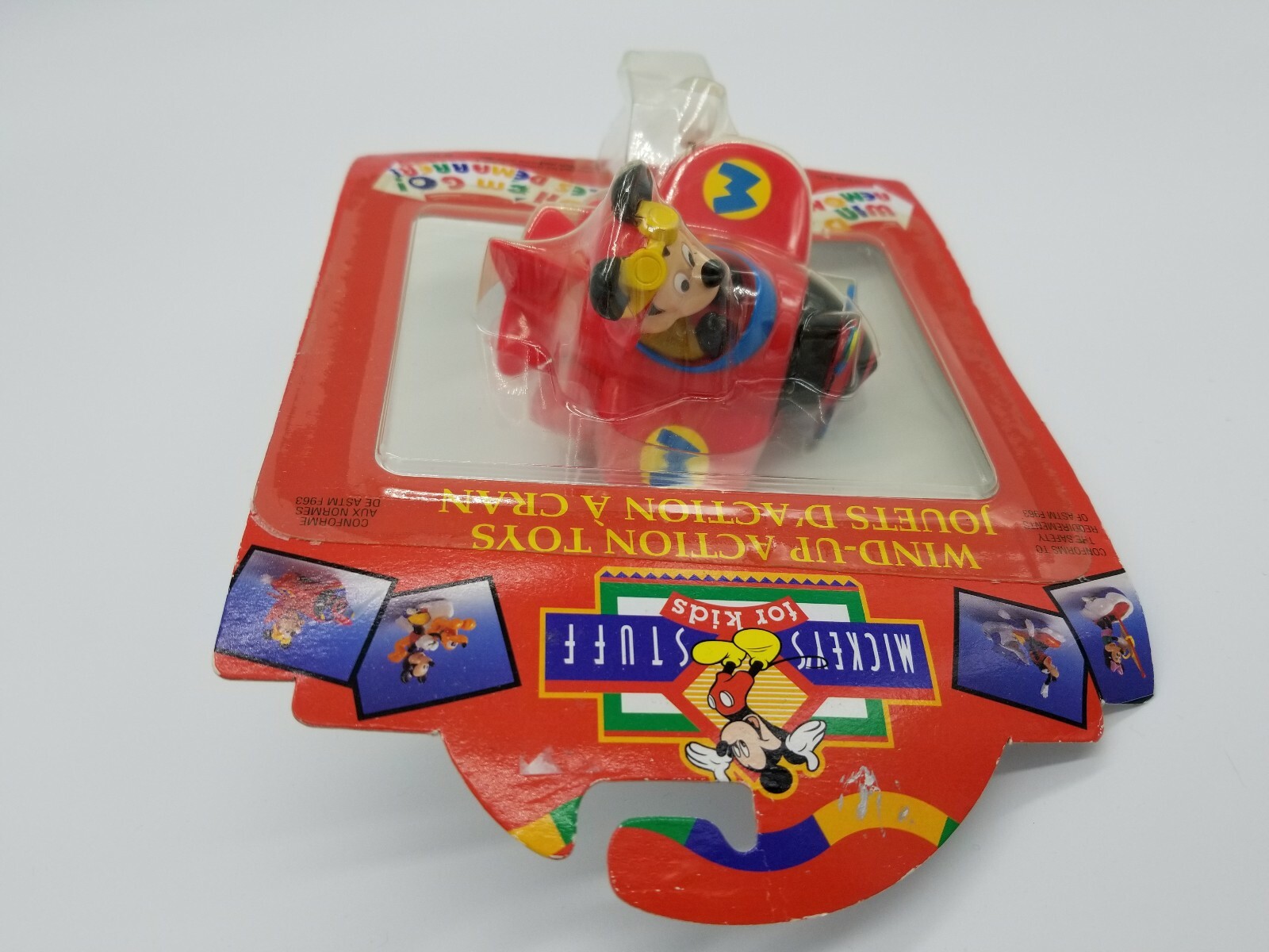 Vintage Disney Mickey's Stuff for Kids Wind-Up Action Toys Goofy And ...