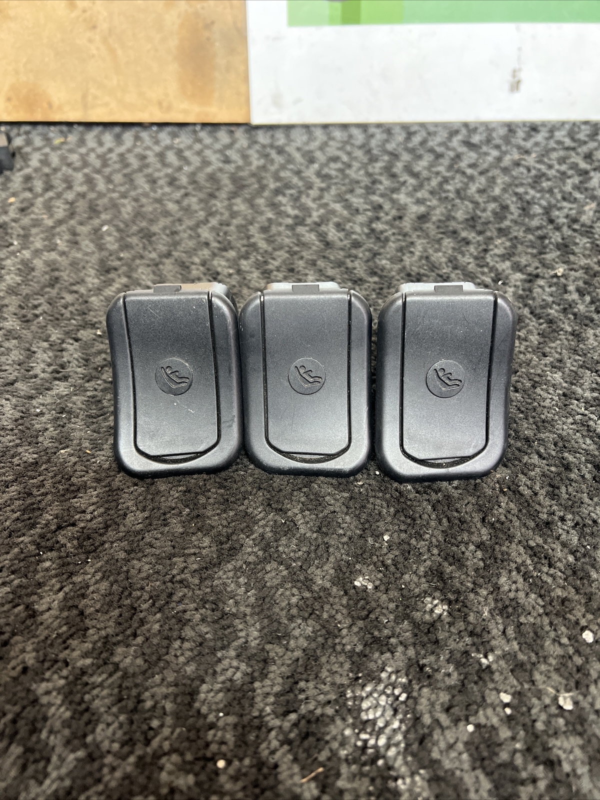 MINI BMW R50 R52 R53 Child / Baby Seat Isofix Catch Covers - Complete ...