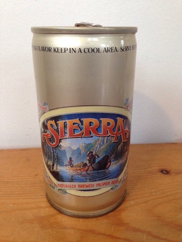 Vintage Pop Top Beer Can Sierra Pilsner Pittsburgh PA Brewing Co 12floz ...