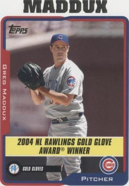 2005 Topps - Gold Glove Greg Maddux #704 for sale online | eBay