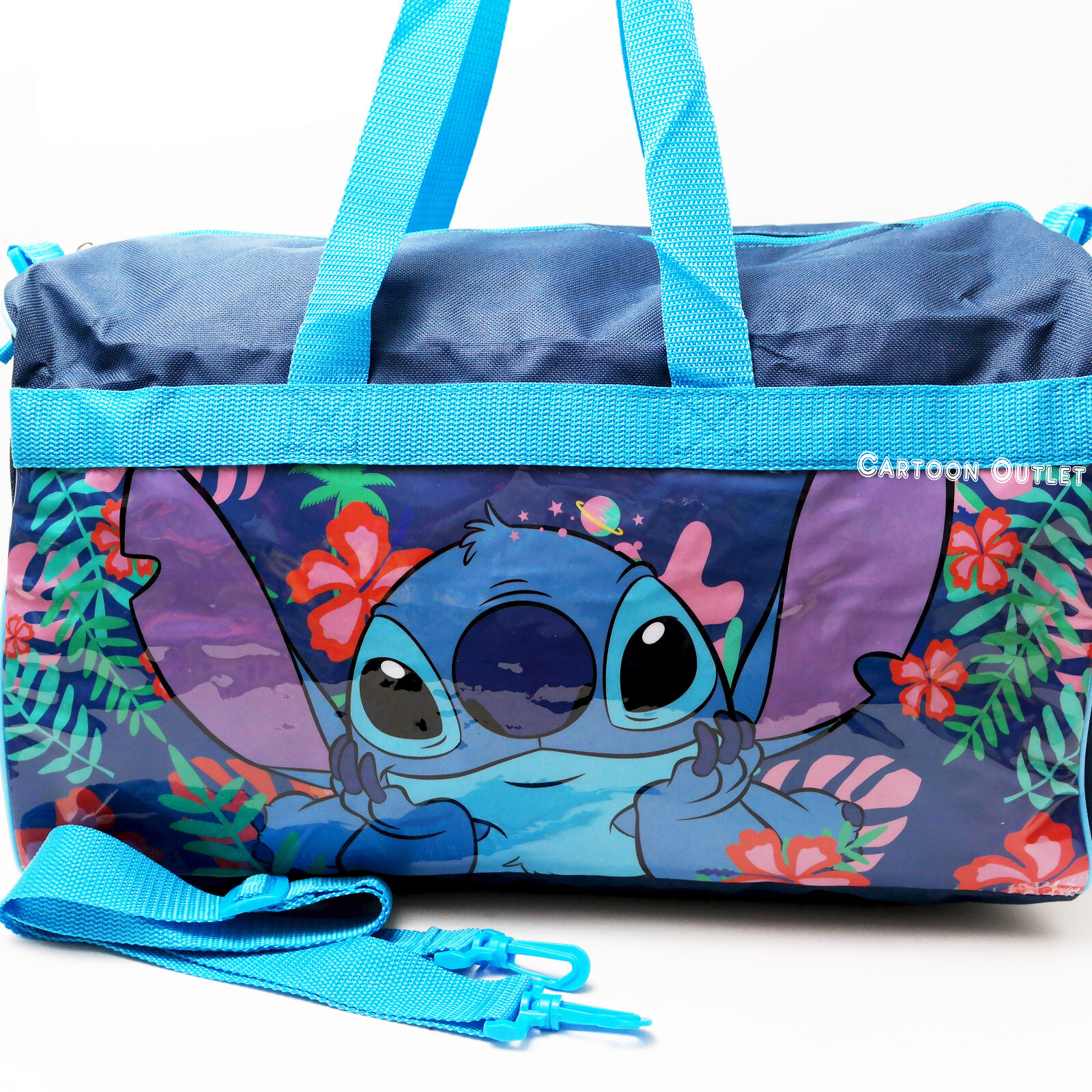 Disney Lilo And Stitch Duffel Bag Carry On Overnight Travel Tote 18 ...