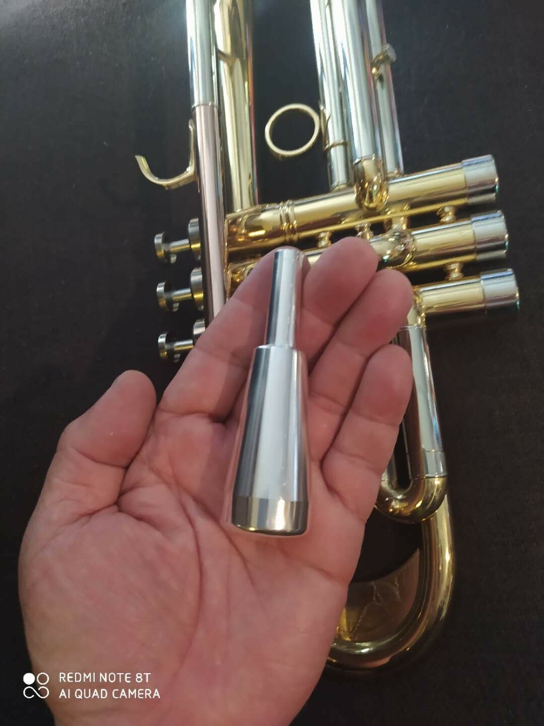 Berkeley New Flip Pitch Engrave Trumpet 5'3/8 Bell w/Heavy D2H ...