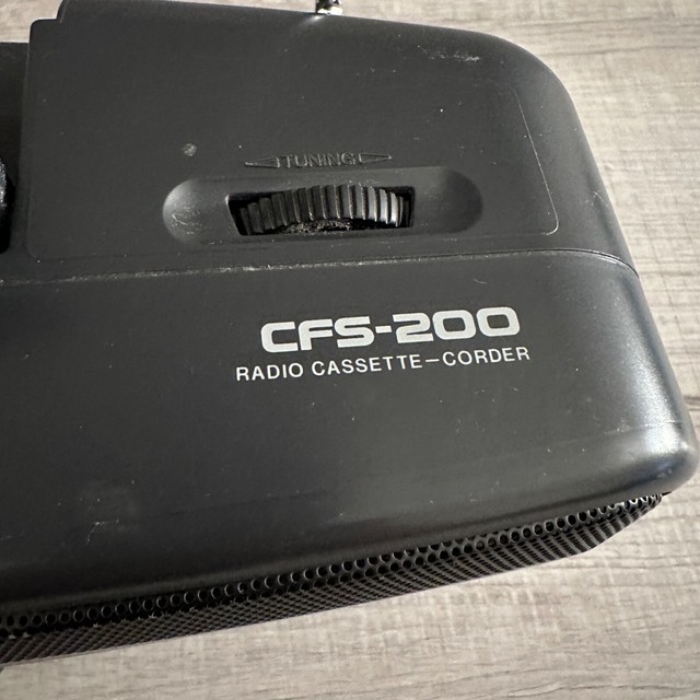 Sony Cfs-200 Am FM Radio Stereo Cassette Player Recorder Boombox for ...