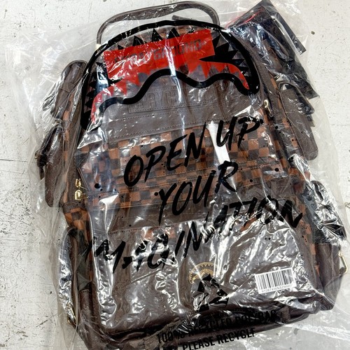 *NEW* SPRAYGROUND Spec Ops Pixel Emboss BACKPACK BROWN (910B7406NSZ) 👍 ...