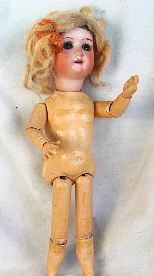 ANTIQUE DOLL WILLIAM GOEBEL ORIGINAL CLOTHES c.1900 | eBay