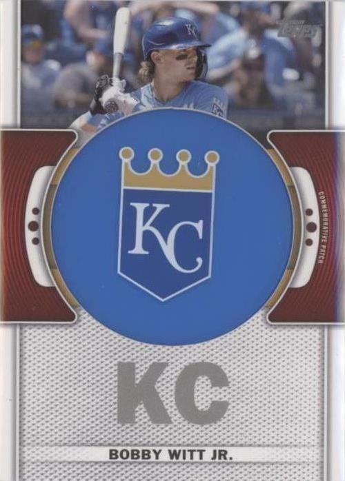 2023 Topps Series 1 - Team Logo Commemorative Patches Bobby Witt Jr. #TLP-BW for sale online | eBay