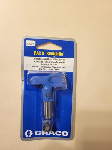 Graco RAC X Switch Tip 519 Reversible Spray TIP | eBay