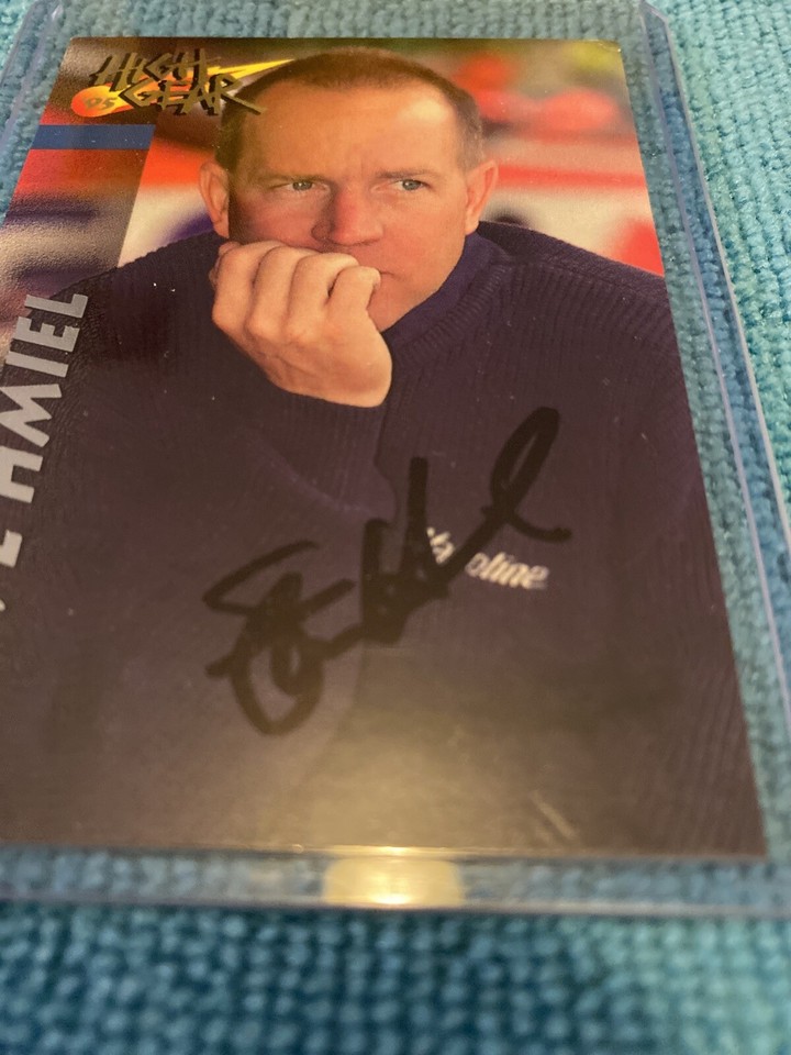 Steve Hmiel Autograph Card Nascar | eBay