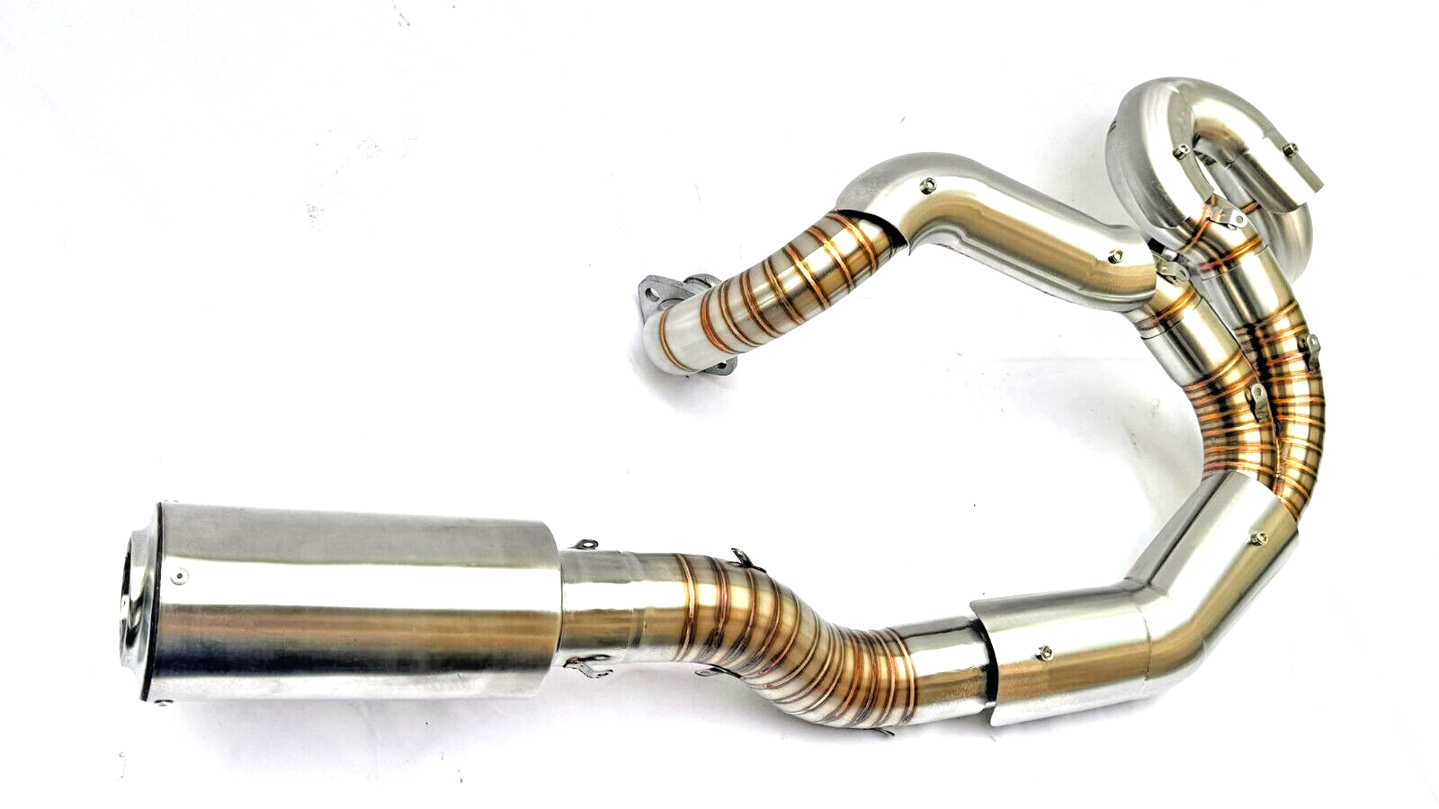 Custom 2-into-1 Exhaust System for Harley VROD NIGHT ROD/VRSCA/VRSCB ...