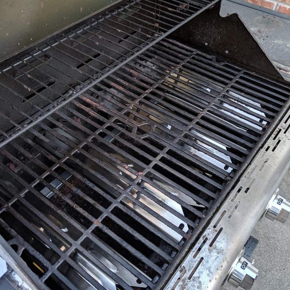 Set of four heat plates for Gas Grill Models from Char-broil, Kenmore ...