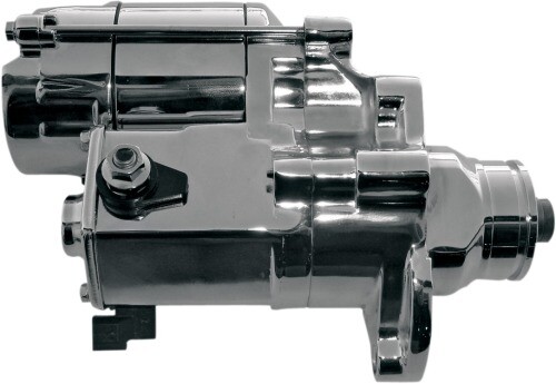 Terry Components 1.2kW Starter Motor Polished Chrome #772090 Harley ...