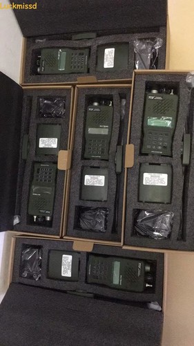 TRI AN/PRC-152 MULTIBAND Radio 15W High Power MBITR RADIO Walkie Talkie ...
