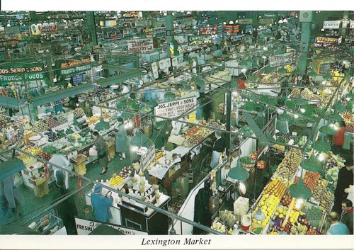 Lexington Market Baltimore Maryland postcard | eBay