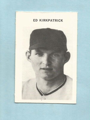 1969 Milton Bradley Baseball Ed Kirkpatrick Kansas City Royals | eBay