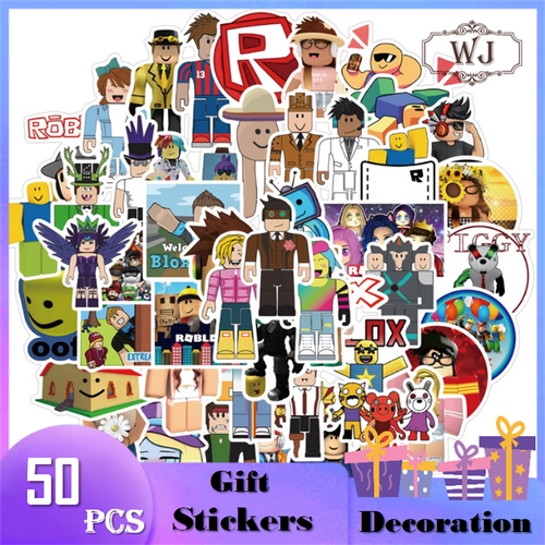 50pcs Roblox 2 Hot Video Game VSCO Vinyl Decal Stickers Laptop ...