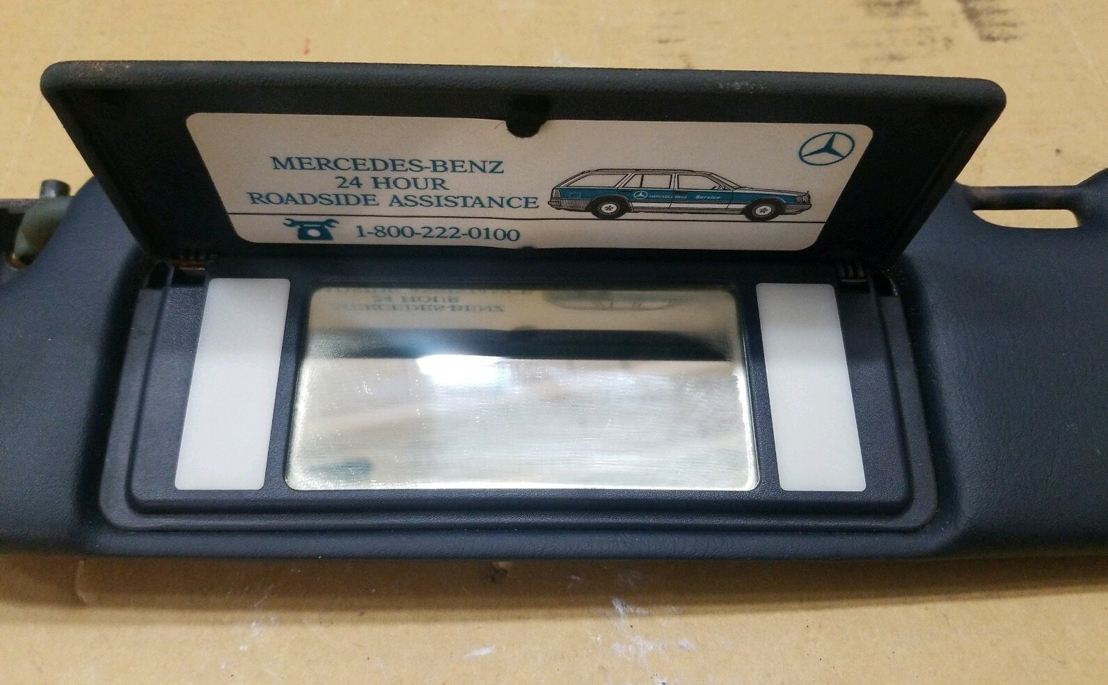 1990-2002 Mercedes R129 500SL SL500 SL600 Left Driver Sun Visor ...