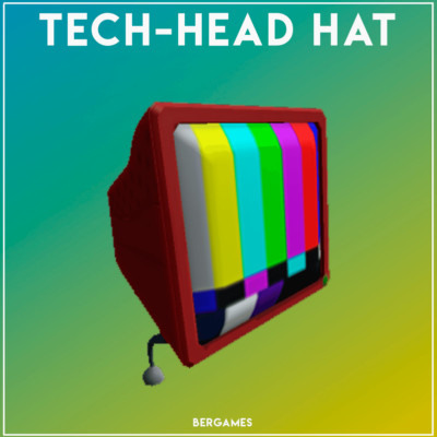 Roblox Exclusive Tech-Head Hat | eBay
