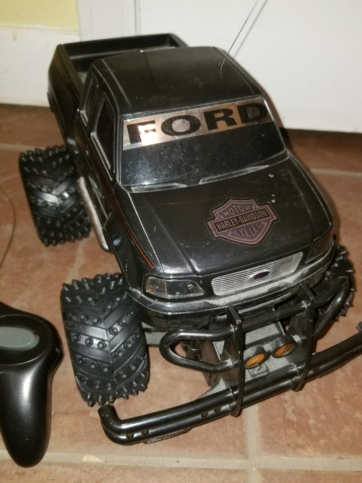 NIKKO HARLEY DAVIDSON EDITION FORD F-150 R/C PICKUP TRUCK Remote ...