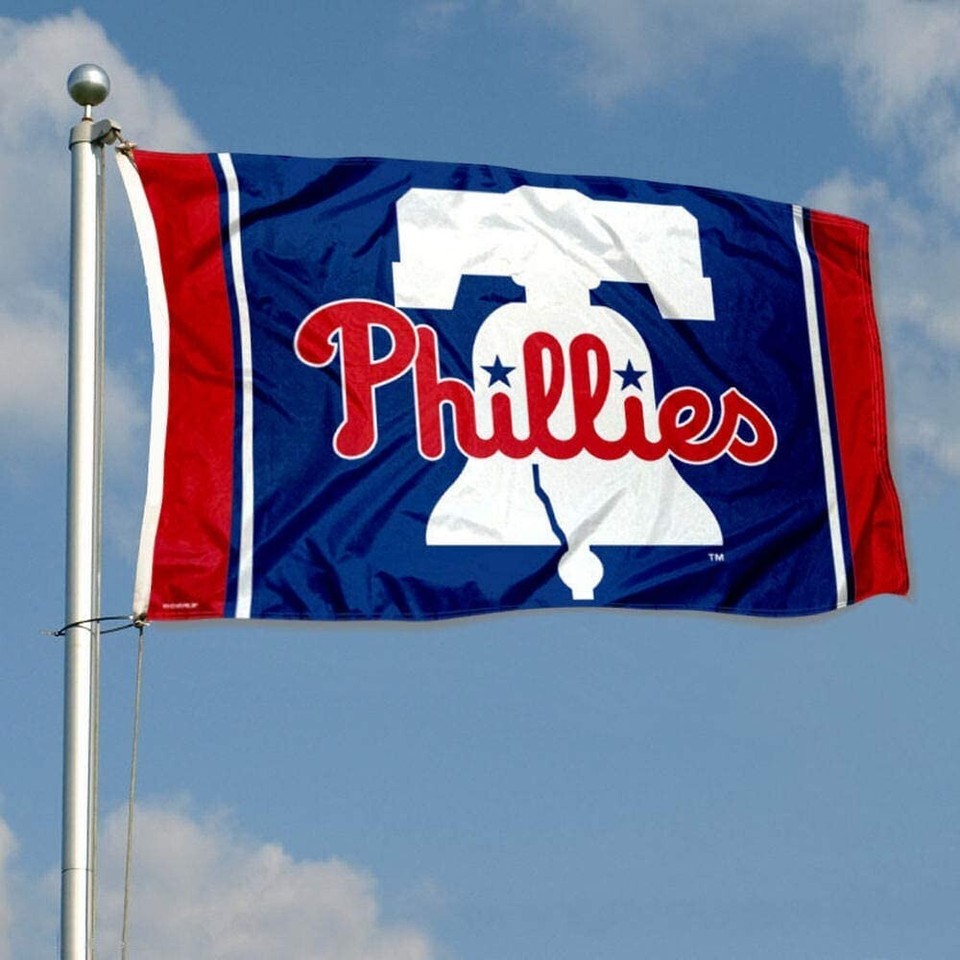 Philadelphia Phillies Flag Large 3x5 Banner Logo Baseball MLB FREE ...