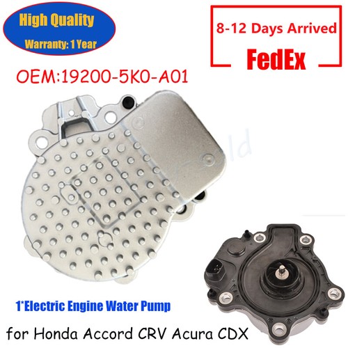 Electric Water Pump for Honda Accord Clarity Insight 19200-5K0-A01 ...