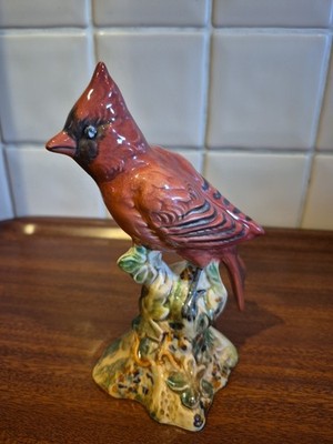 BESWICK RED CARDINAL BIRD 927 Porcelain Figurine WITH FREE POSTAGE ...