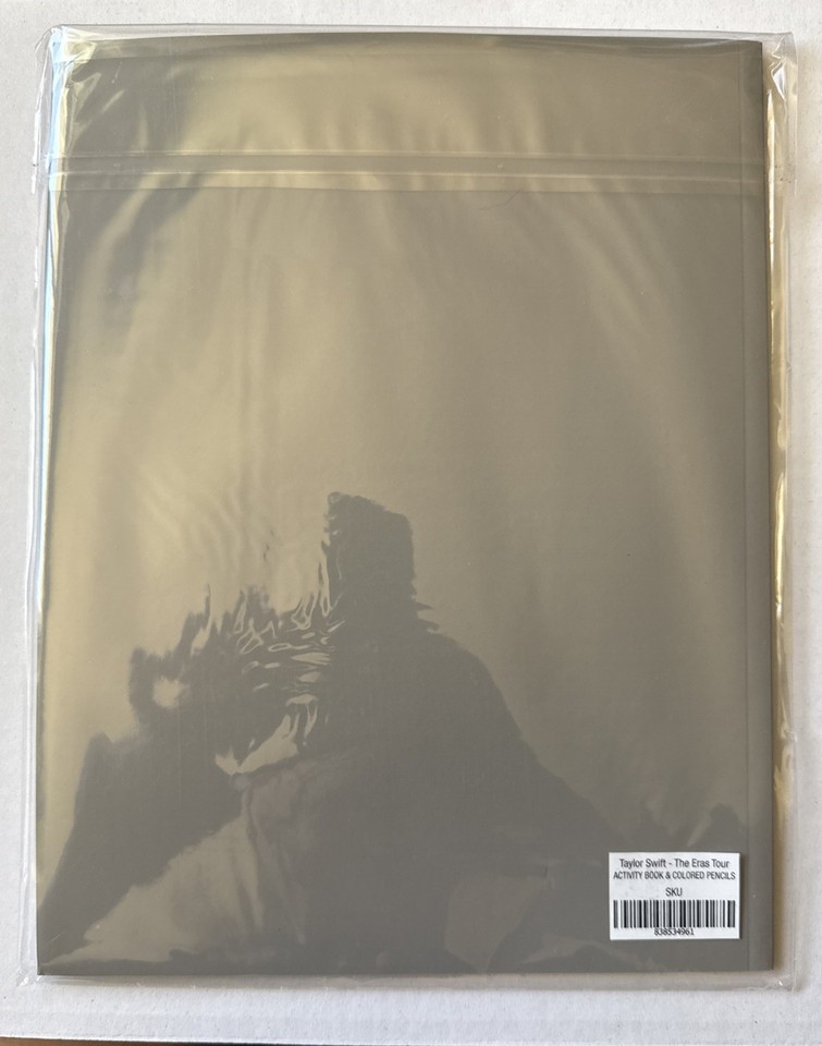 Taylor Swift The Eras Tour Activity Book And Colored Pencils Official ...