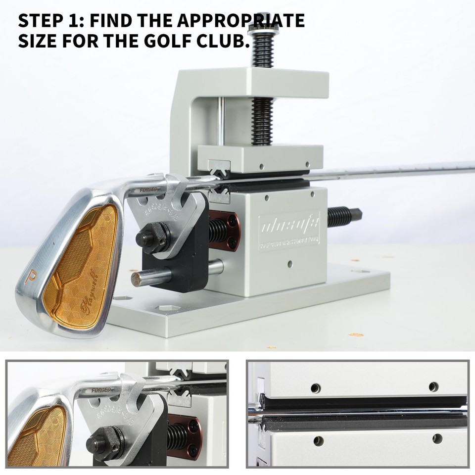 Golf Club Head Removal Machine Shaft Puller Repair Tool for All Shafts ...