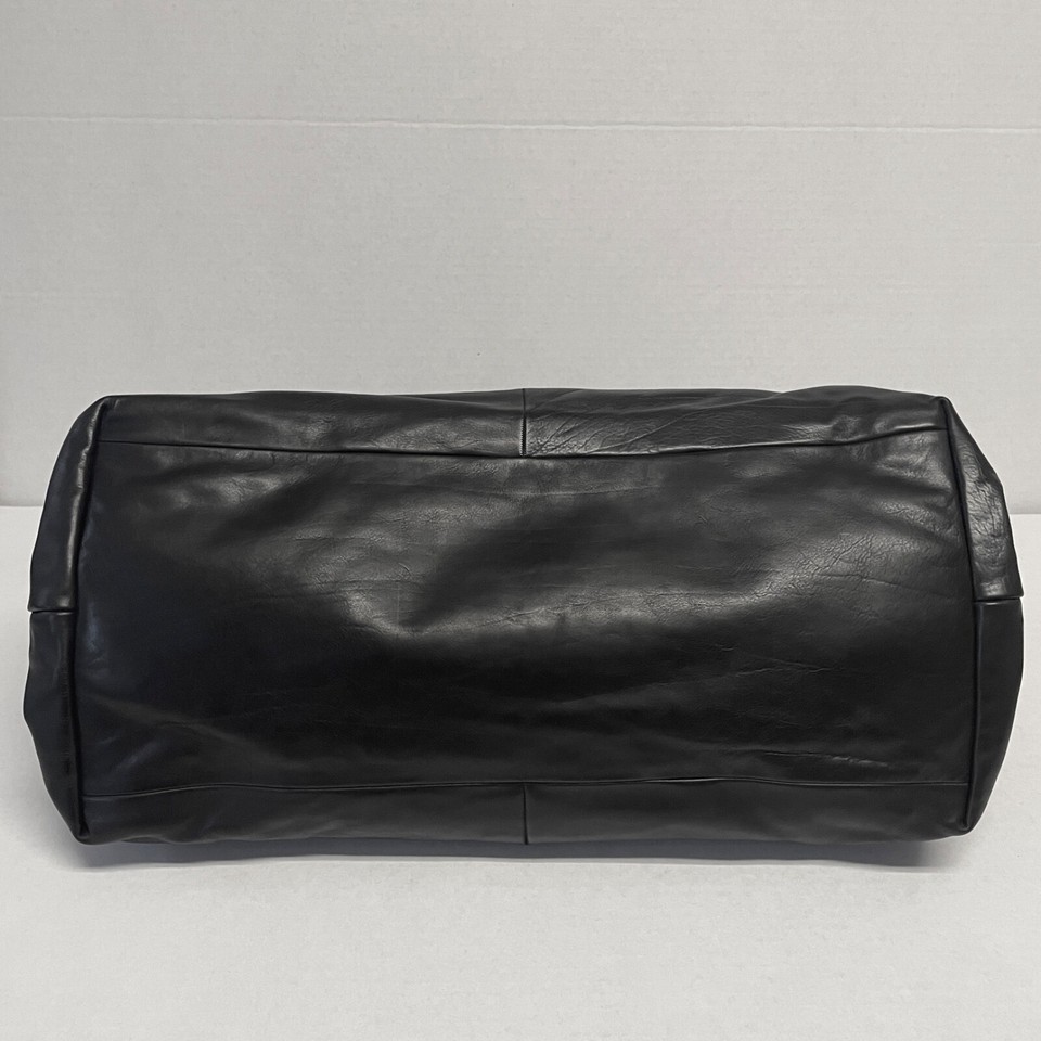 THE ROW Elio Bourse Bag in Black Leather | eBay