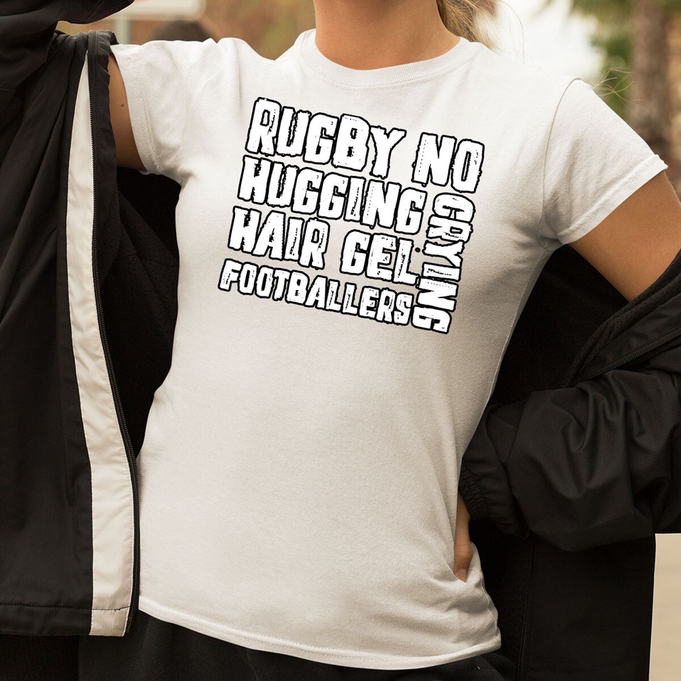 Rugby Slogan Ladies T-Shirt Gaming Sports 6 Nation Funny Womens Gift ...