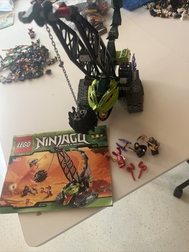 LEGO NINJAGO: Fangpyre Wrecking Ball (9457) 100% COMPLETE 673419165648 ...