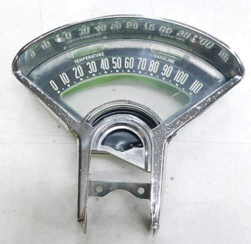 1955 1956 chevy automatic instrument cluster assembly # 8 reconditioned ...