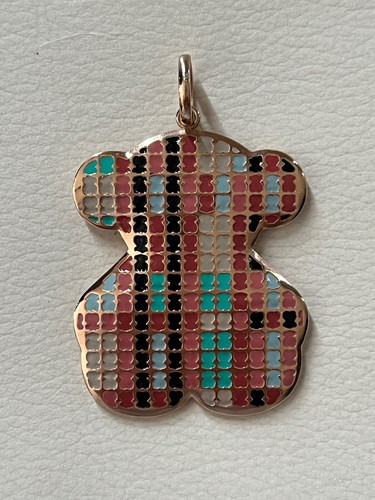 Authentic Rose Gold Vermeil TOUS Pendant | eBay