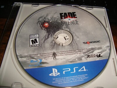 Fade to Silence PS4 - PlayStation 4 - MINT DISC 811994021410| eBay