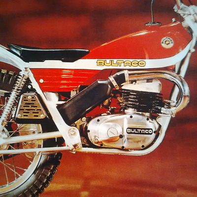 BULTACO SHERPA EXHAUST SILENCER MODEL 80 91 92 EXHAUST SHERPA KIT ...