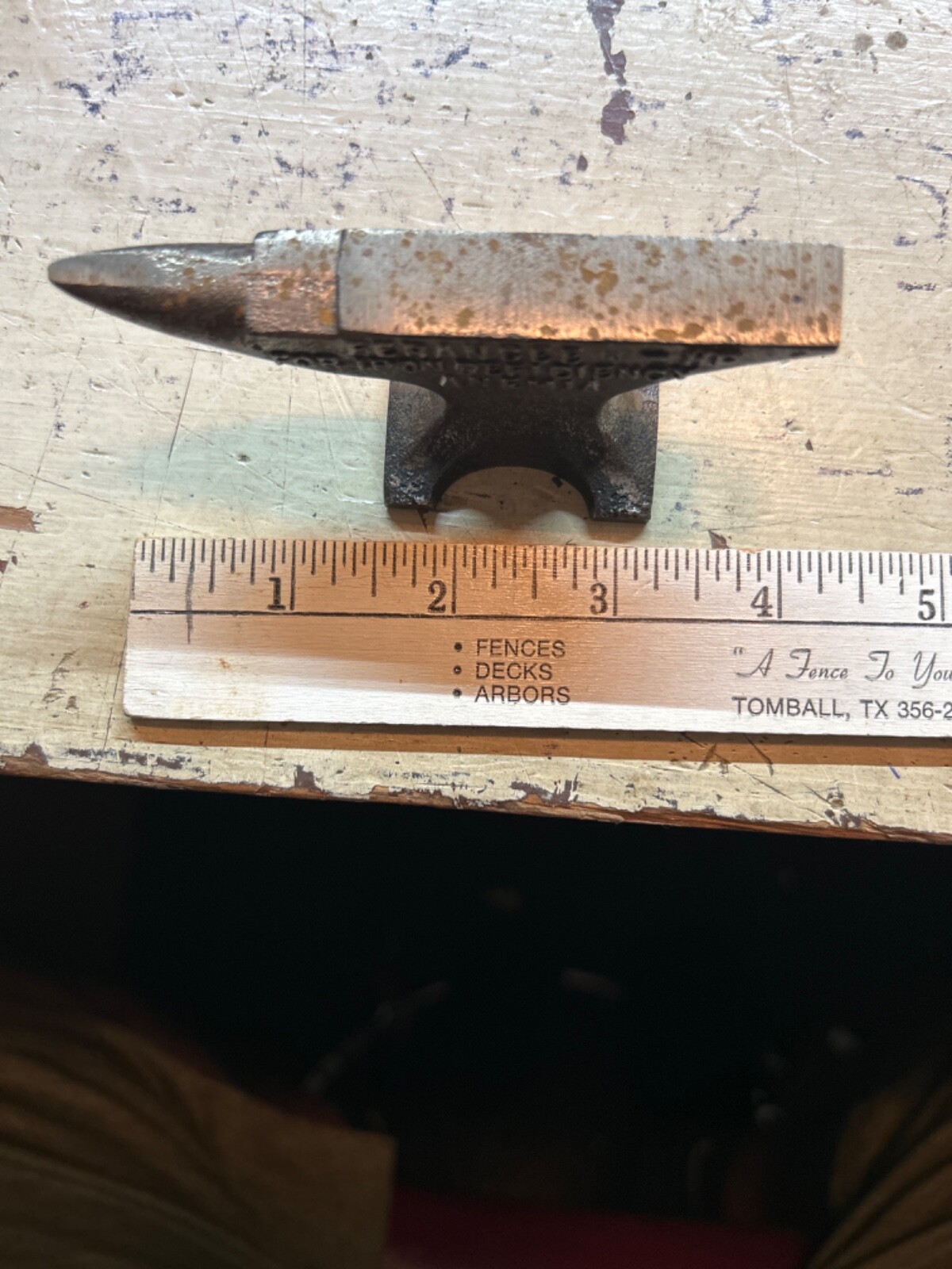 Vintage STUART SMALL JEWELERS ANVIL | eBay