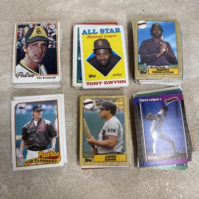 Lot of 155 San Diego Padres Baseball Cards Vintage 70s-90s | eBay