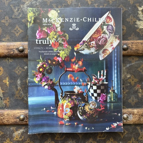 MacKenzie Childs June 2018 Catalog 7" x 9 1/4" | eBay