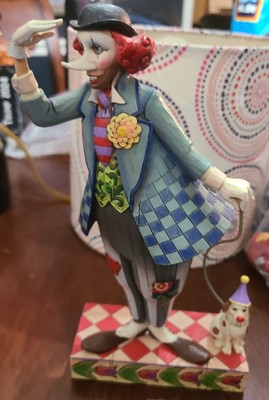 Jim Shore CLOWN'S BEST FRIEND Clown w/ Dog Figure Heartwood Creek ...