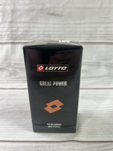 Lotto Great Power Eau de Toilette 100ml Spray - NEW. Men's Cologne | eBay