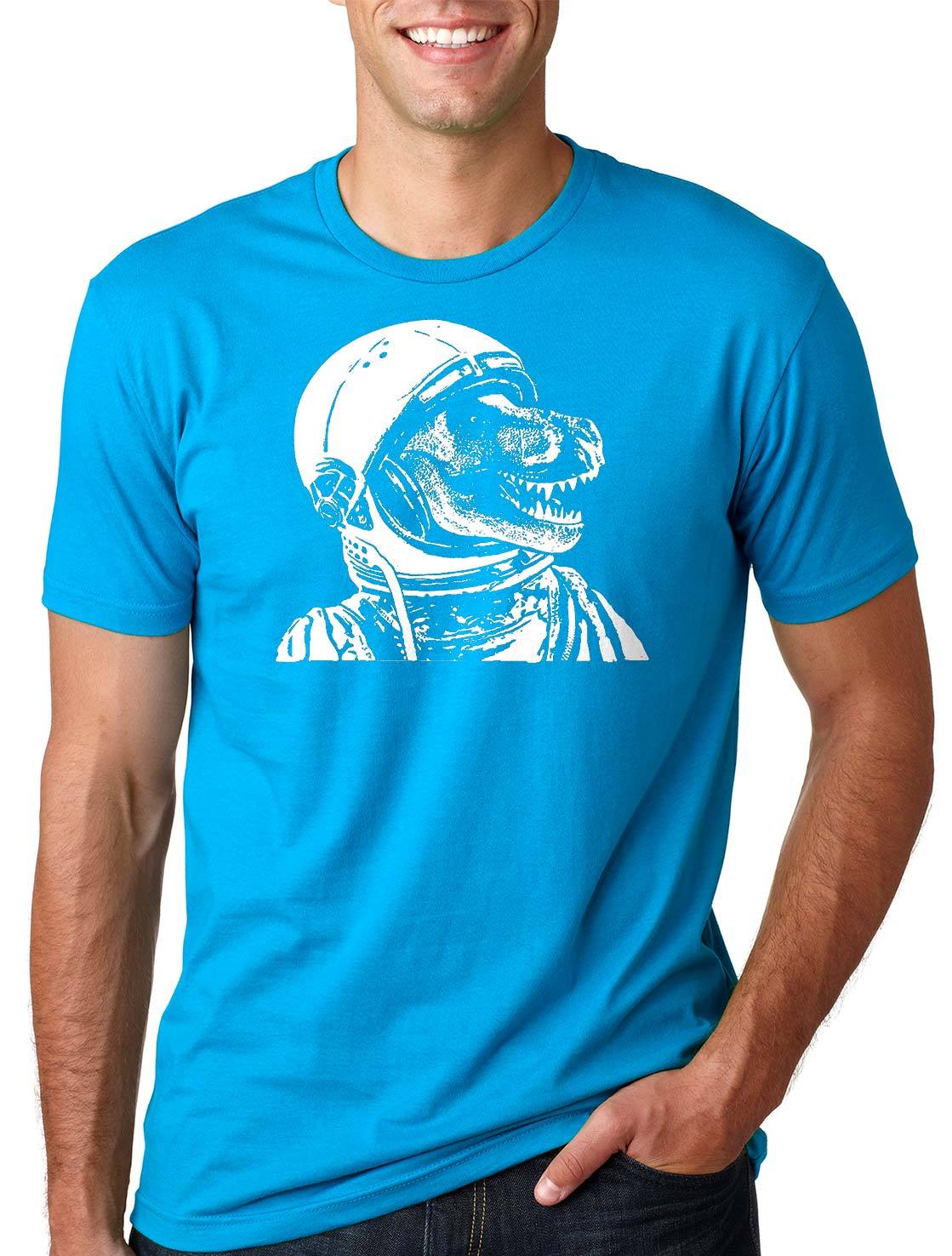 T Rex Space Dinosaur T-rex Tee shirt Astronaut Dinosaur Tee Shirt | eBay