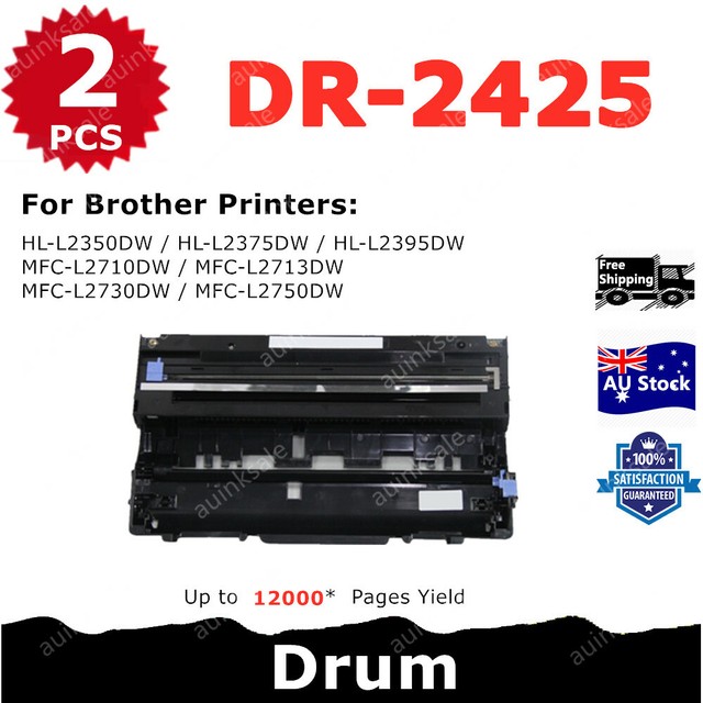 Combo Compatible 3x Toner Tn-2450 1x Drum Dr-2425 for Brother MFC ...