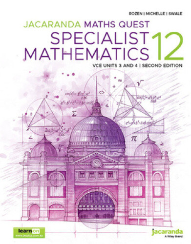 Jacaranda Maths Quest 12 Specialist Mathematics VCE Units 3 and 4 2e learnON | eBay