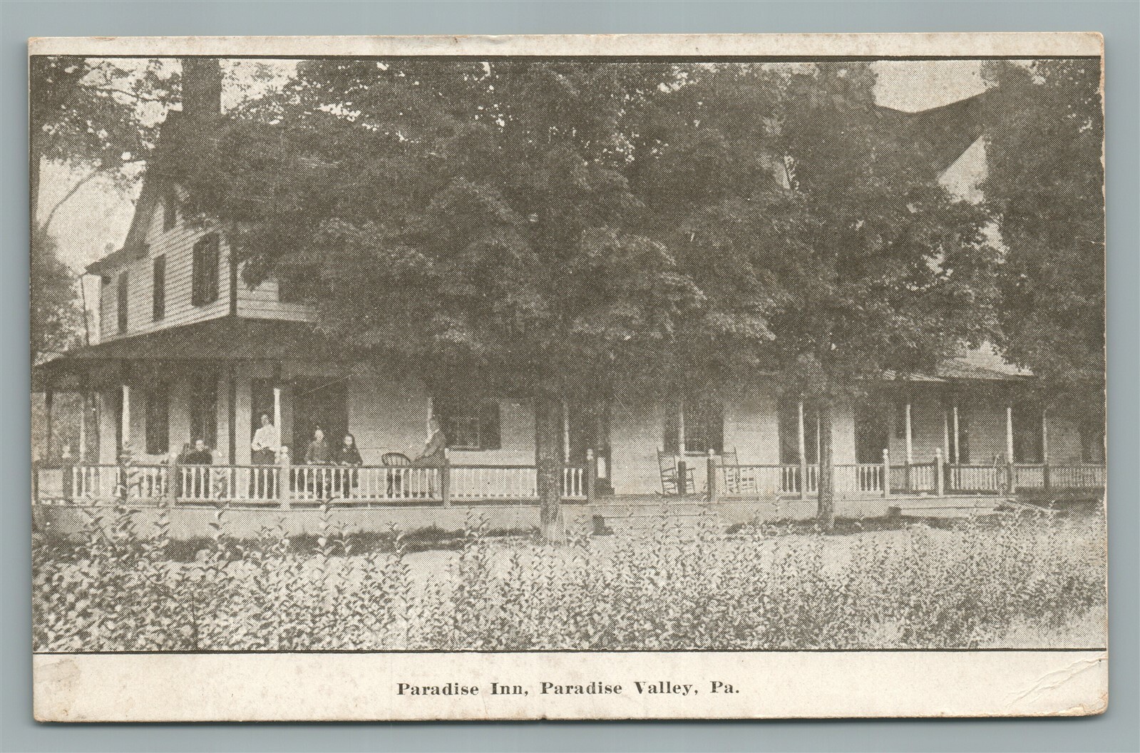 PARADISE VALLEY PA INN ANTIQUE POSTCARD | eBay