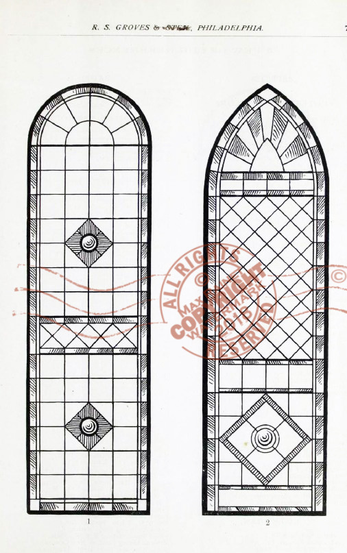 Groves Steil (1888) CATALOG Art Stained Glass Window Figures Ornamental ...